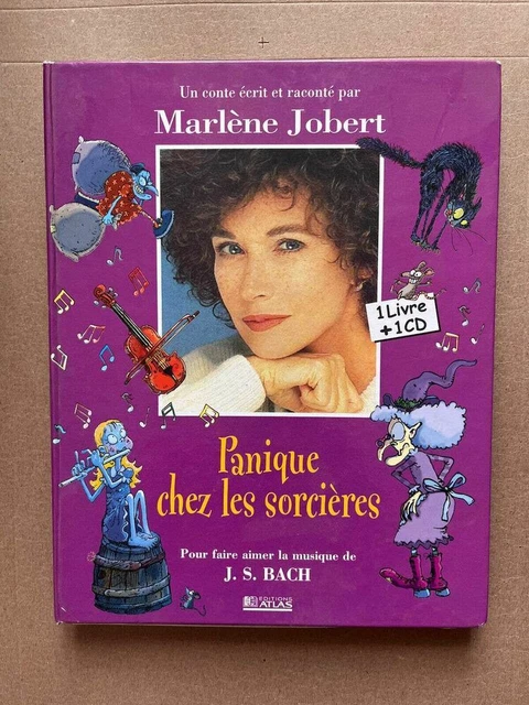 MARLÈNE JOBERT: PANIQUE chez les sorcières/ 1 Livre + 1 CD EUR 5,00 - PicClick IT
