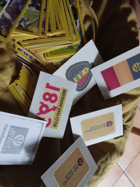 LOT 155 VIGNETTES Panini Belgian Red Devils Carrefour EUR 6,00 ...