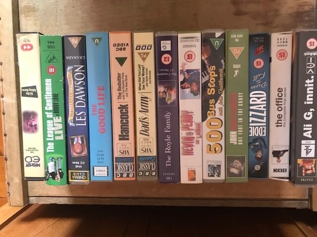 COMEDY VHS TAPES job lot £10.00 - PicClick UK