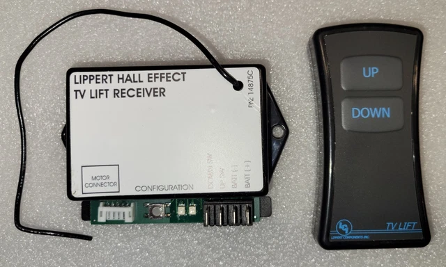 LIPPERT HALL TV Lift Receiver Ir Remote Control "NEW" RV Trailer $165. ...
