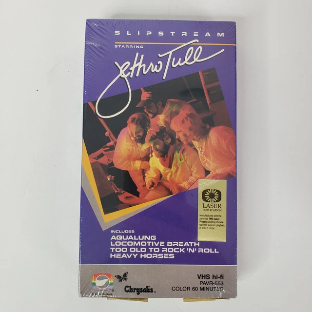 SLIPSTREAM STARRING JETHRO TULL U.S. Sealed VHS Video Tape Watermark £7 ...
