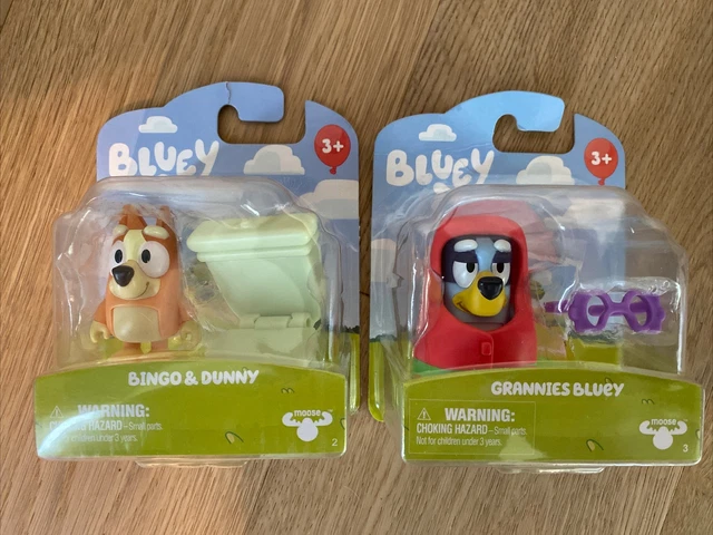 BLUEY GRANNIES BINGO Grannies Bluey Figure Set Story Starters Packs $59 ...