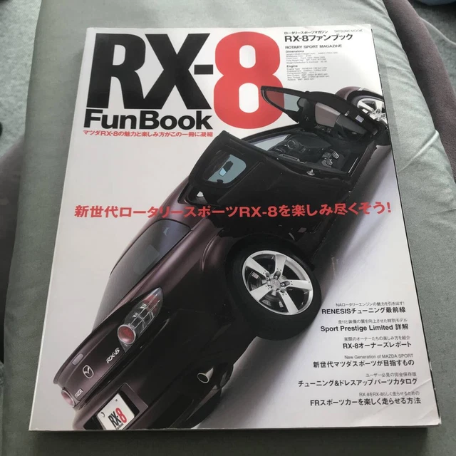 MAZDA RX 8 Fun Book book Japanese sportscar rotary sport magazine ...