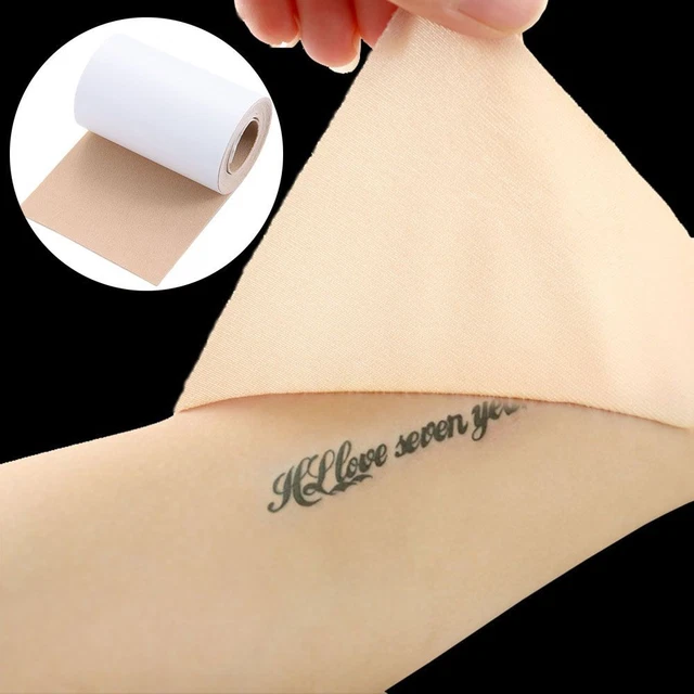 TAPE CONCEALING TATTOO Cover Up Sticker Concealer Scar Acne Cover Skin ...