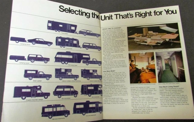 1973 CHEVROLET RV Buyers Guide Cars Trucks Campers Pickup Van Blazer ...