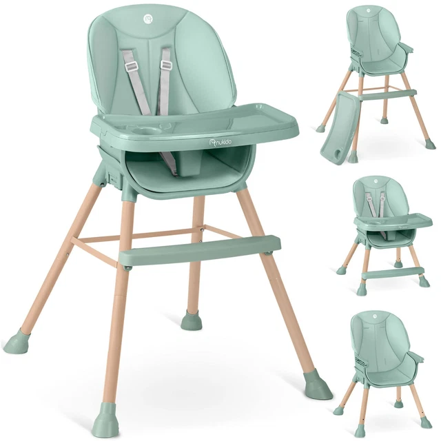 KRZESEŁKO DO KARMIENIA Nukido Tilo zielone Nukido £58.36 - PicClick UK