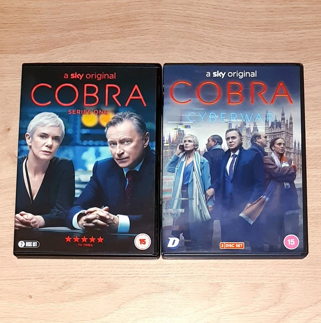 COBRA - SERIES One & Cyberwar (DVD, 4-Disc Set). Starring Robert ...