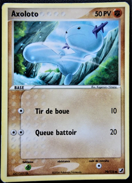 CARTE POKÉMON AXOLOTO 2006 PV50 79/115 EUR 8,00 - PicClick FR