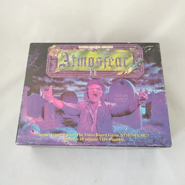 ATMOSFEAR II BARON Samedi Zombi VHS Video Board Game Expansion/Sequel £ ...