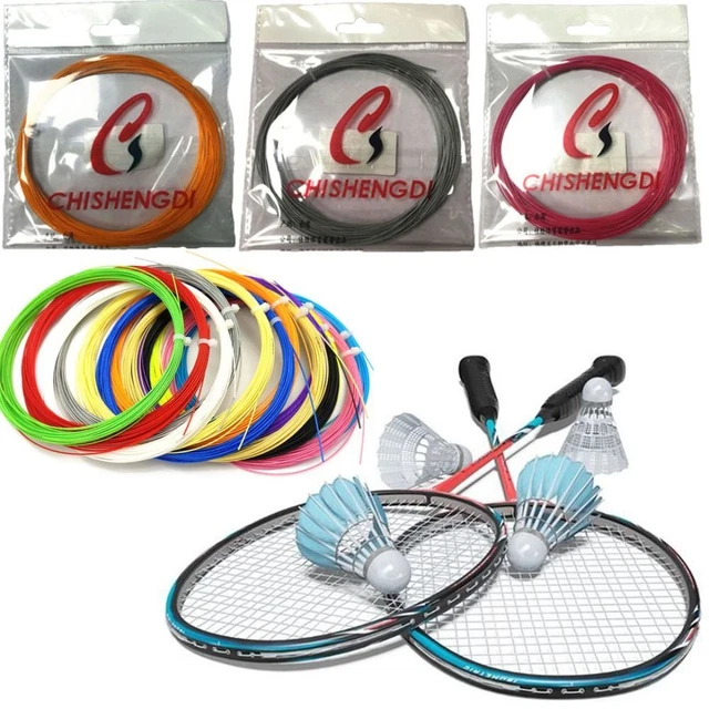 NYLON BADMINTON RACQUET Wire Multicolor Badminton Racket Stringing $6. ...