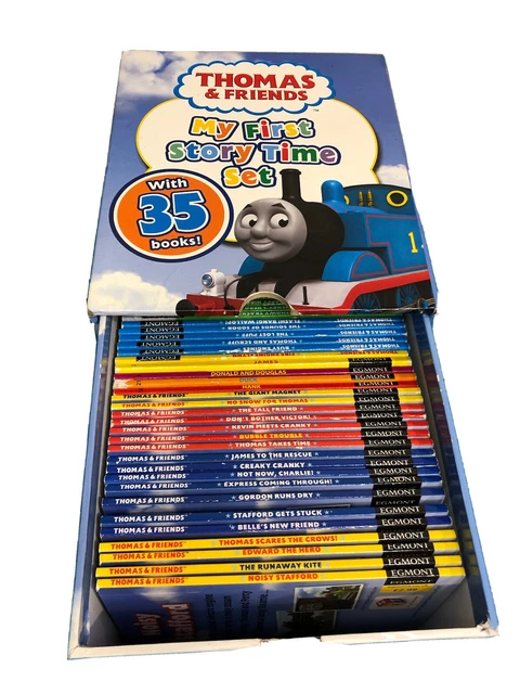 THOMAS & FRIENDS Boxset Book Thomas the Tank Engine My First Story Time ...