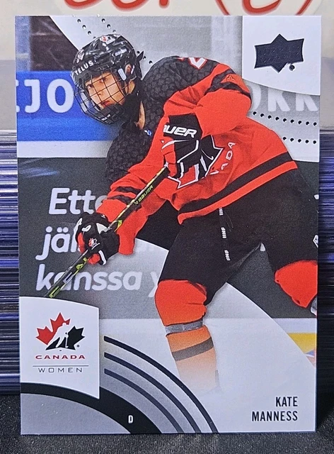 2025 UD TEAM Canada Kate Manness 🇨🇦🇨🇦🇨🇦 PWHL Prospect $2.99 - PicClick CA