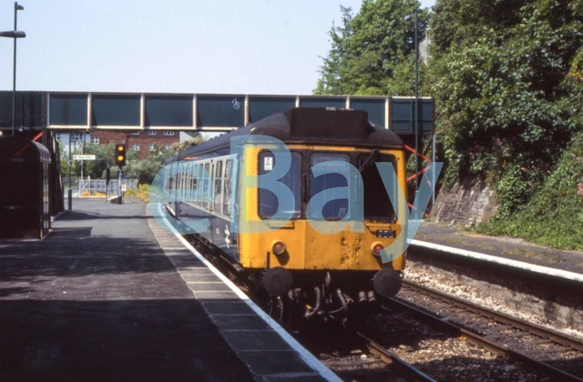 35MM RAILWAY SLIDE of Class 108 DMU 955 @ Devonport Copyright to Buyer ...