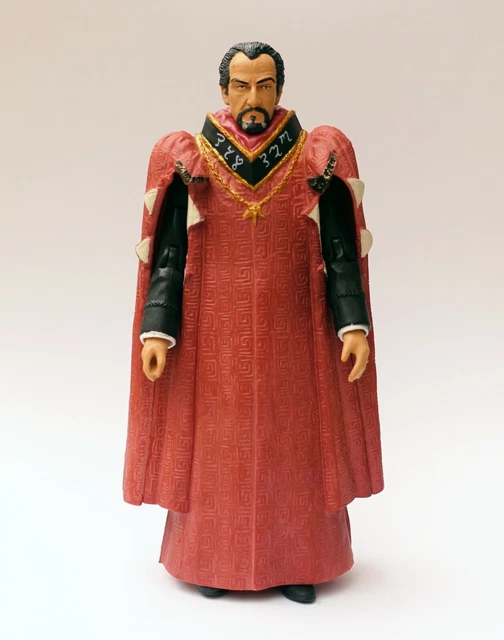 DOCTOR WHO THE MASTER DAEMONS Figure CLOAK ROGER DELGADO CLASSIC RED Dr ...