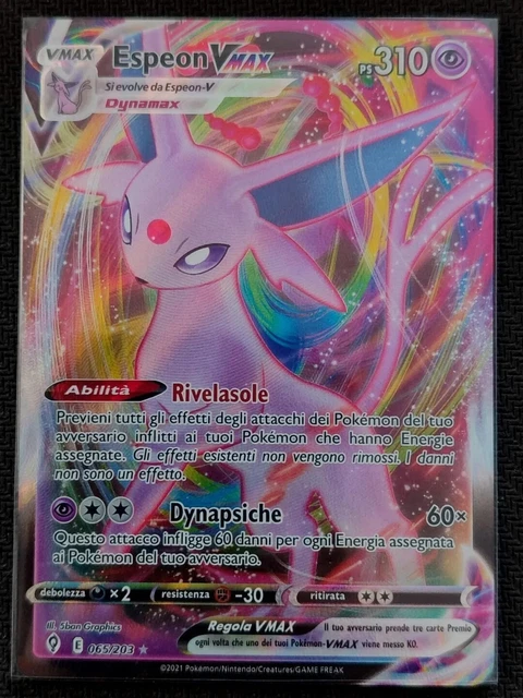 ESPEON VMAX 065/208 Pokémon Dynamax Astri Lucenti EUR 24,99 - PicClick IT