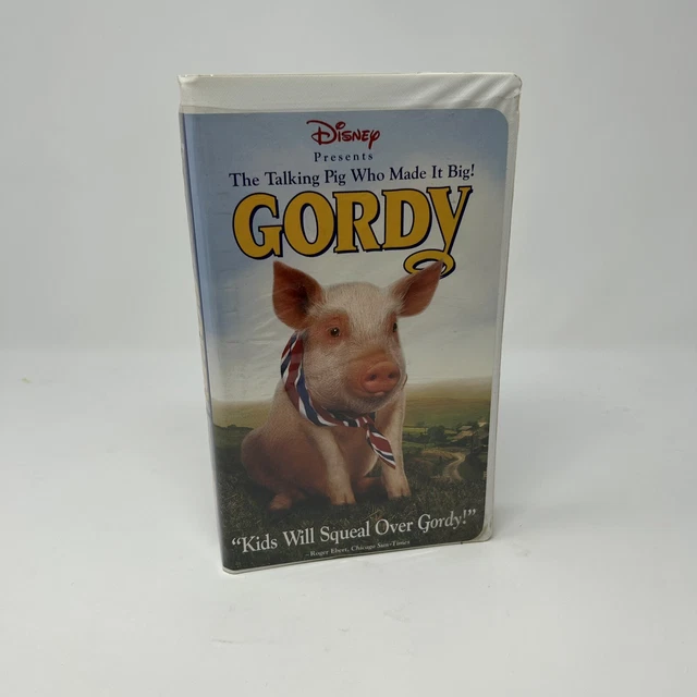 VHS VCR TAPE Gordy Talking Pig 90 minute Movie Video Untested £1.52 ...