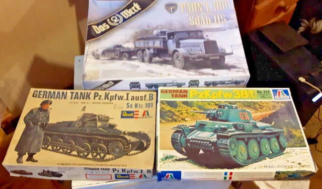 3 1/35 GERMAN ww2 afv`s,das werk,revell,italeri £93.28 - PicClick UK