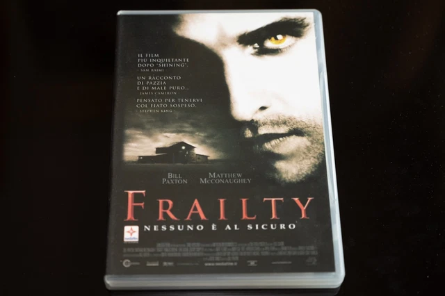 DVD FRAILTY - Nessuno è al Sicuro – Thriller Psicologico EUR 7,27 ...