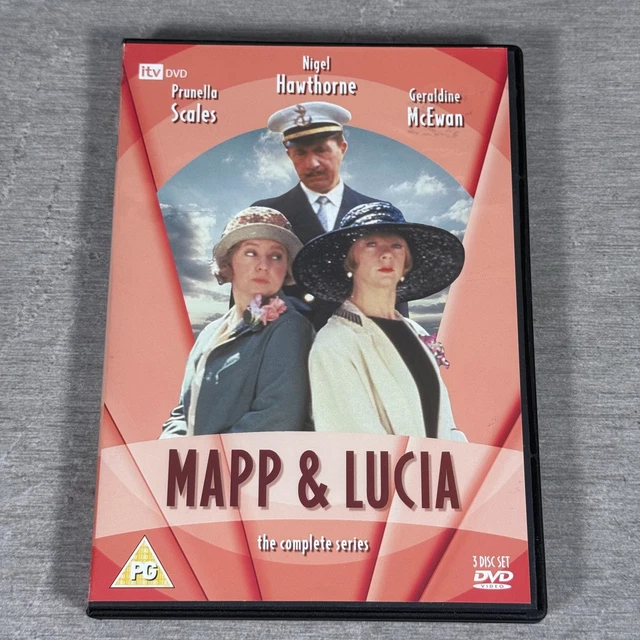 MAPP & LUCIA The Complete Series DVD - ITV Comedy Drama Prunella Scales ...