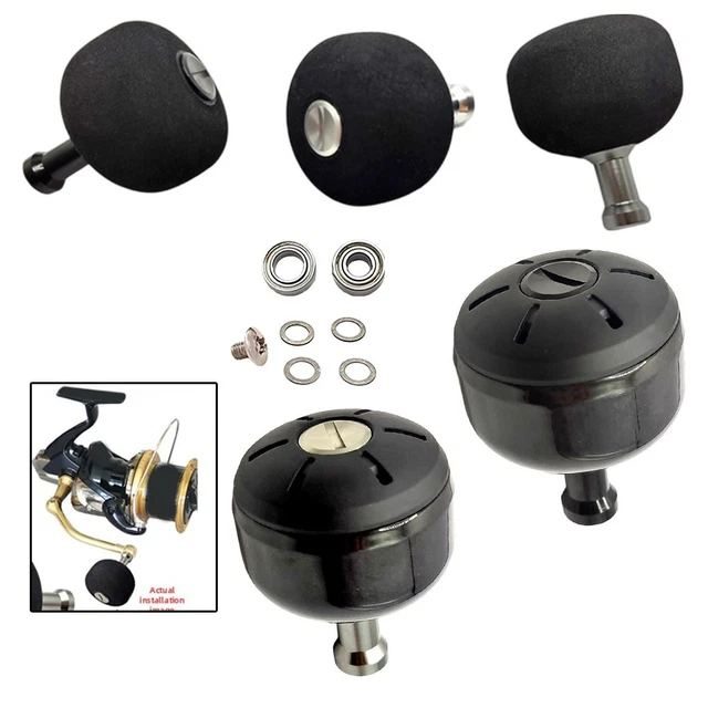 FISHING TACKLE UPGRADE Reel Knob EVA Foam Soft Grip Lightweight Upgrade ...