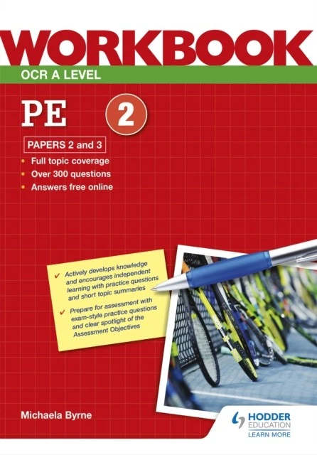 OCR A LEVEL PE Workbook: Paper 2 and 3 by Michaela Byrne (Paperback ...