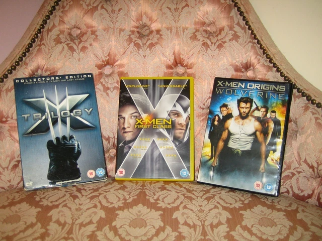 XMEN TRILOGY BOXSET Collectors Edition + XMen Origins + XMen First ...