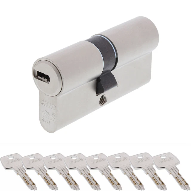 ABUS EC550 VS verschiedenschliessend 30/65 Profilzylinder inklusive 8 ...