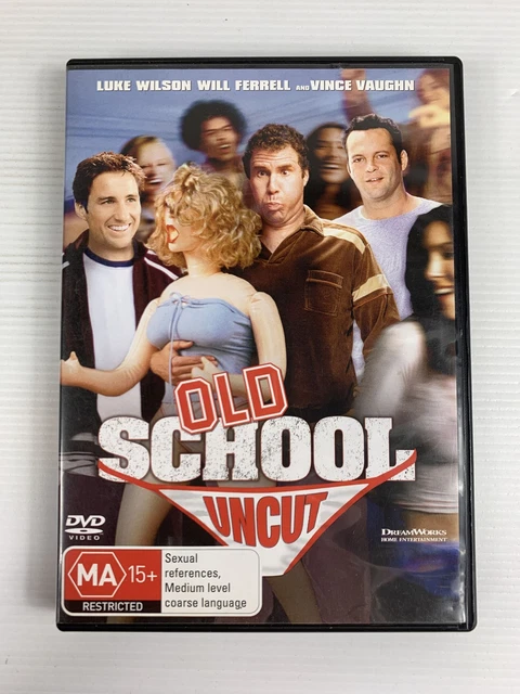 OLD SCHOOL UNCUT Will Ferrell Vince Vaughn Luke Wilson DVD R4 $8.97 - PicClick AU