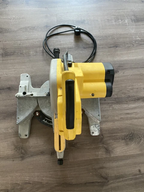 DEWALT DW701 MITRE Compound Saw With Disc. 240v £115.99 - PicClick UK