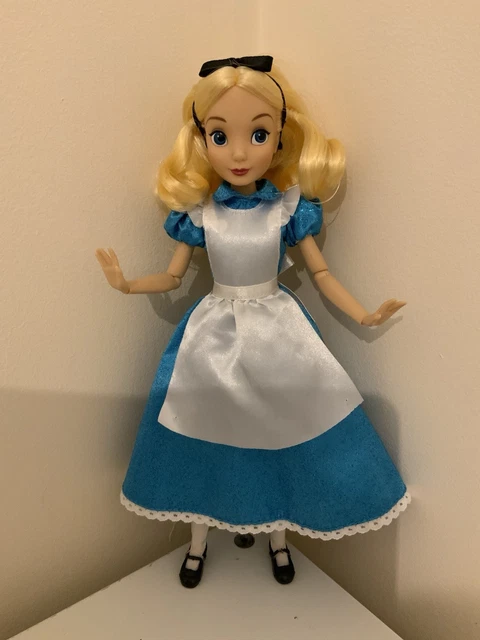 DISNEY STORE ALICE Classic Doll - Alice In Wonderland - 26 cm Tall £11. ...