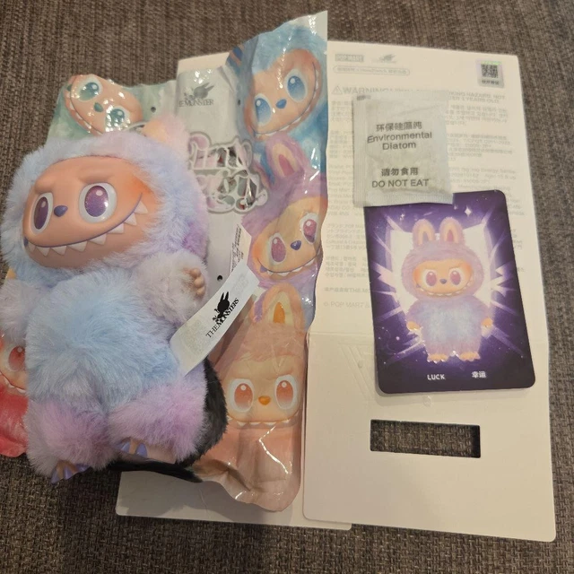 FIGURINE DE COLLECTION Popmart Labubu Big Into Energy Luck jouet neuf ...