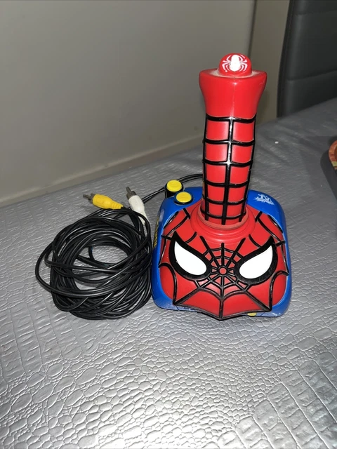 SPIDERMAN VIDEO GAME Controller Jakks Marvel TV Plug n'Play Joystick TV ...