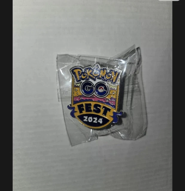 NEW - OFFICIAL Pokémon Go Fest 2024 Enamal Pin $55.00 - PicClick
