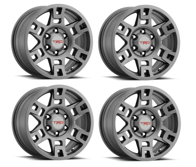 TACOMA 4RUNNER TRD Pro Wheels Matte Gray Ptr20-35110-Gr Ptr2035110Bgr ...