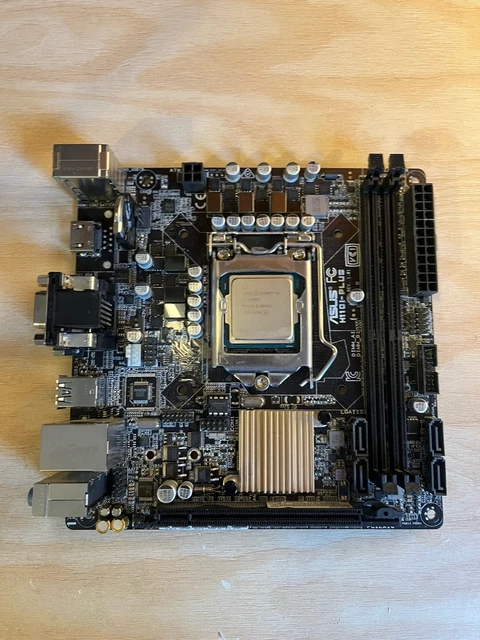 ASUS H110I-PLUS MINI ITX Motherboard and Intel i3 6300T processor ...