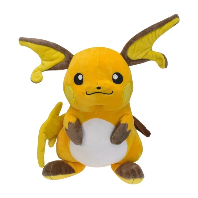 POKEMON RAICHU SOFT Toy Plush Perfect Kids Gift 35cm £13.60 - PicClick UK