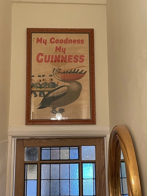 ORIGINAL GUINNESS GILROY advertising poster wall art 1939 £500.00 ...