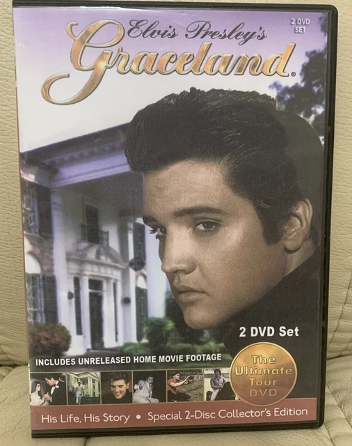 ELVIS PRESLEY'S GRACELAND (2x DVD) Region Free The Ultimate Tour EUR 29,32 - PicClick IT