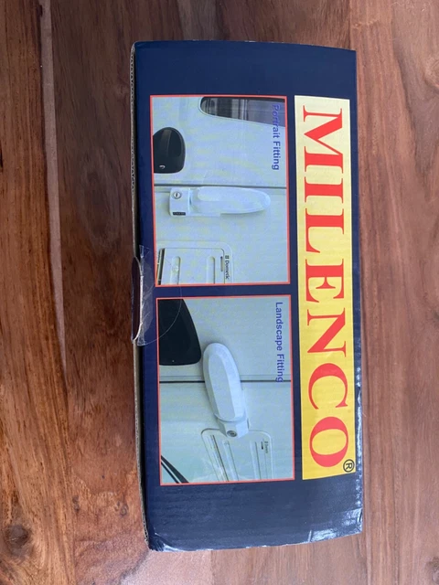 MILENCO SECURITY DOOR Lock Locks from Inside & Outside Caravan ...
