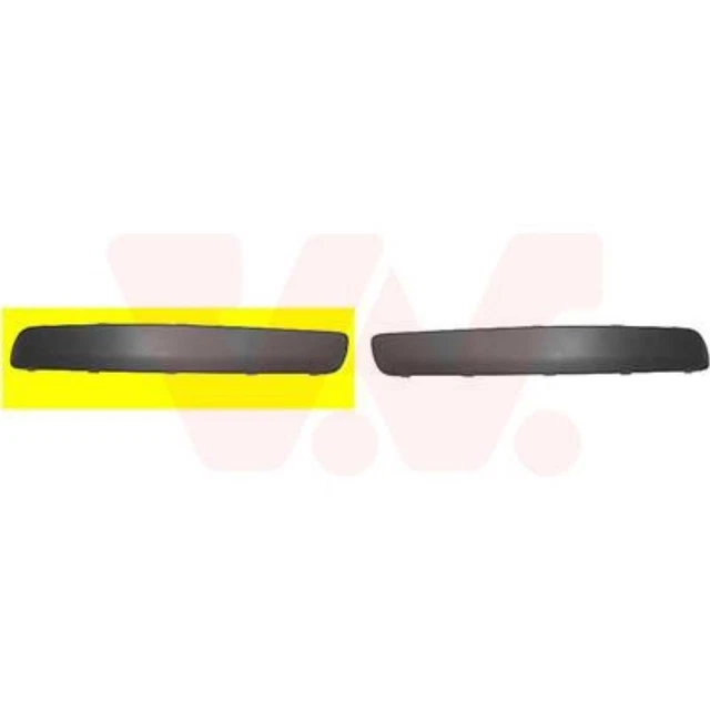 MOLDURA LISTÓN PROTECTOR Parachoques Delantero Derecho para Hyundai ...