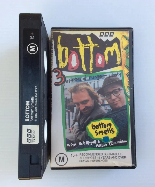BOTTOM -BOTTOM SMELLS - Rik Mayall & Ade Edmondson - VHS British Comedy ...