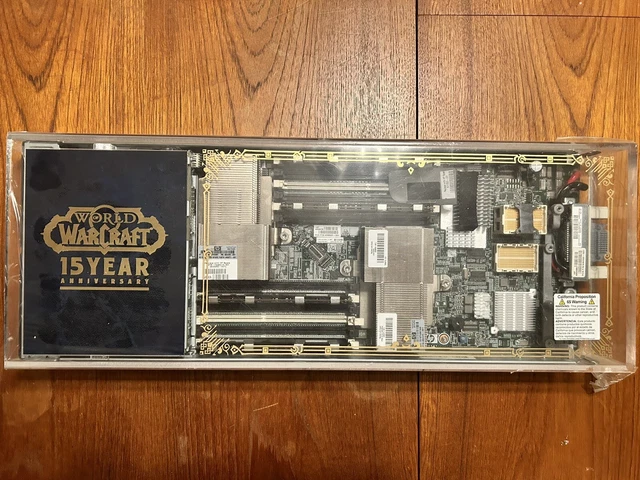 WORLD OF WARCRAFT 15th Anniversary Retired Server Blade £588.14 ...