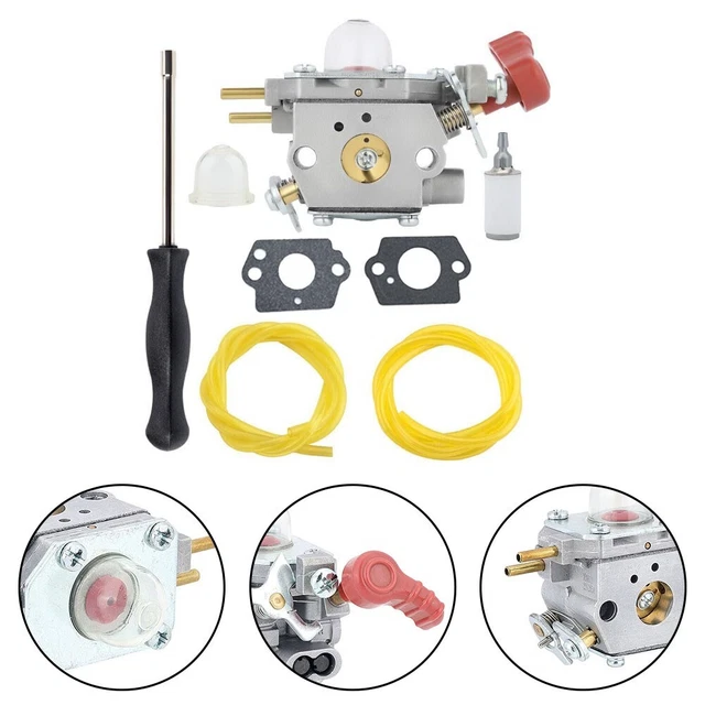 KIT CARBURATEUR TONDEUSE Pi ces Carburateur Remplacement Solution Rentable EUR 29,34 - PicClick FR