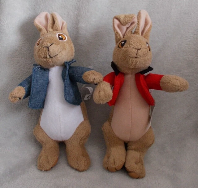 RARE BEATRIX POTTER - Peter Rabbit & Flopsy Bunny Soft Plush Toys £4.99 ...