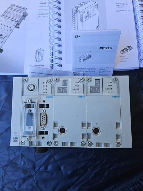 2 XFESTO TERMINAL CPX-CMAX-C1-1 Achscontroller 548932+CPX-FB13 195740 Neu Unused EUR 1.399,00 ...