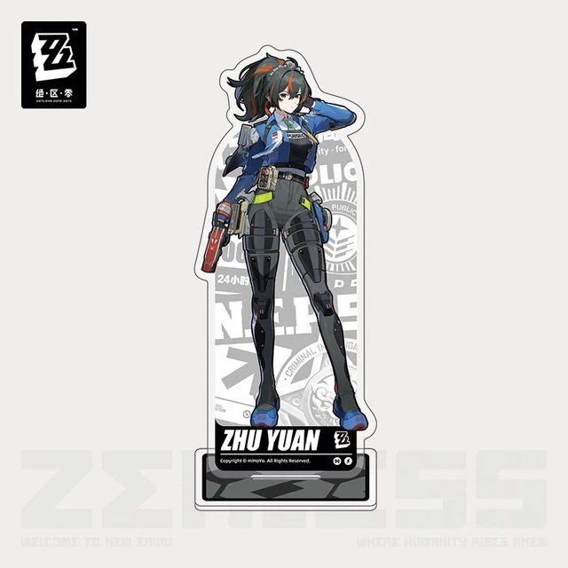 ZZZ MIHOYO ZENLESS Zone Zero Zhu Yuan Acrylic Stand Criminal ...