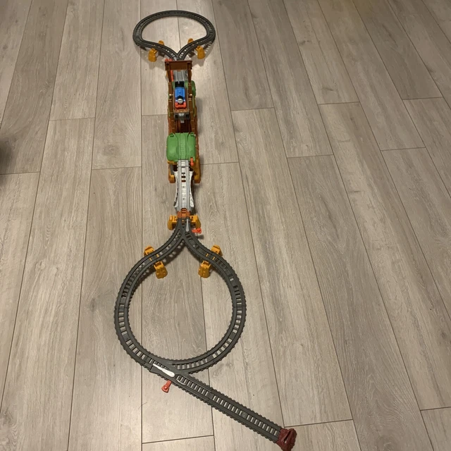 THOMAS WALKING BRIDGE Action Trackmaster Train Track Set Complete ...