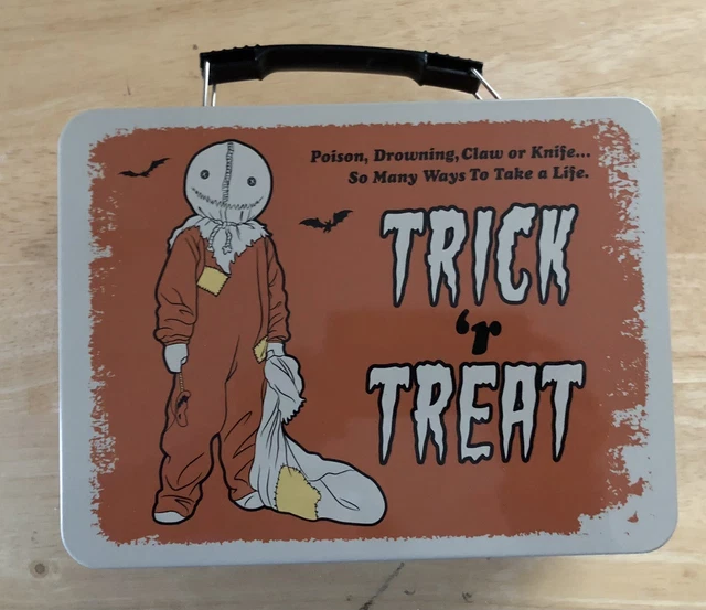 TRICK ‘R TREAT Sam Metal Lunch Box Legendary Spirit Halloween $34.00 ...
