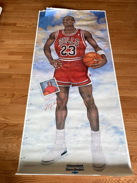 Life Size Michael Jordan Poster