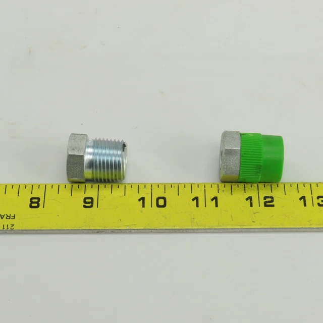 SWAGELOK CAJON 1 2 X 1 4 NPT Steel Reducing Bushing Lot Of 2 29 24 swagelok-cajon-1-2-x-1-4-npt-steel-reducing-bushing-lot-of-2-29-24